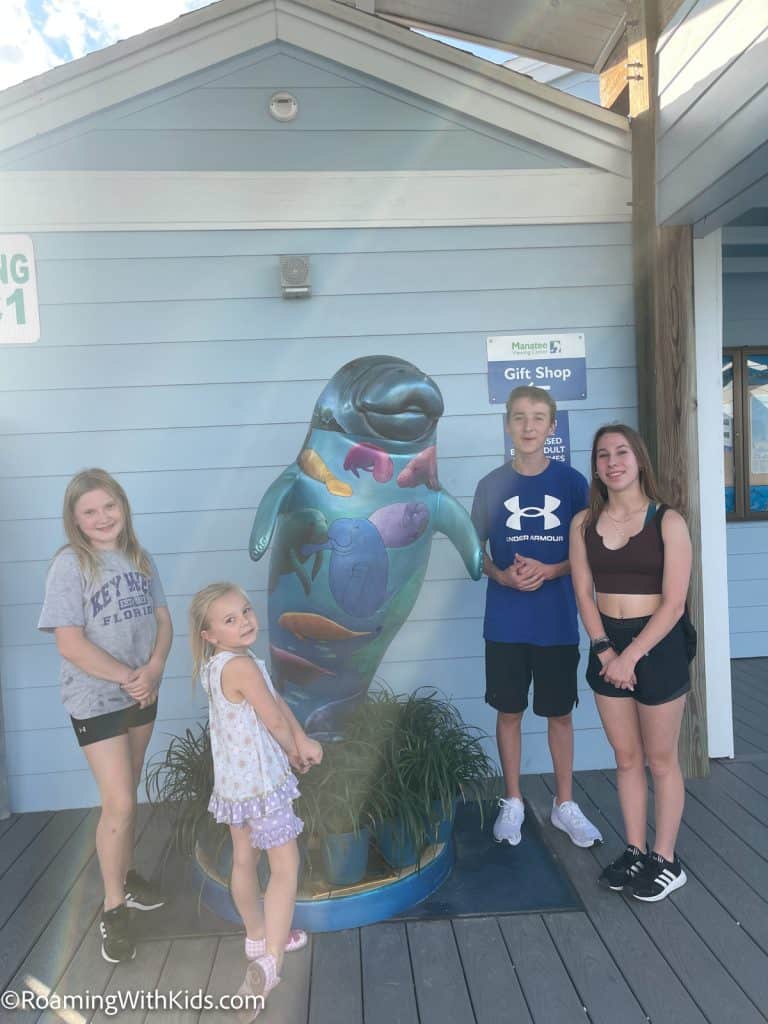 Visiting Manatee Viewing Center at Tampa Electric