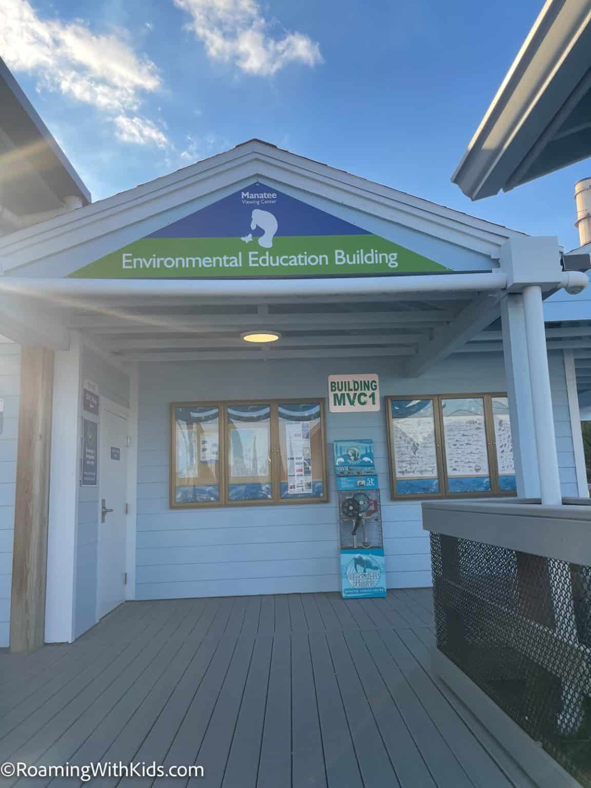 Visiting Manatee Viewing Center at Tampa Electric