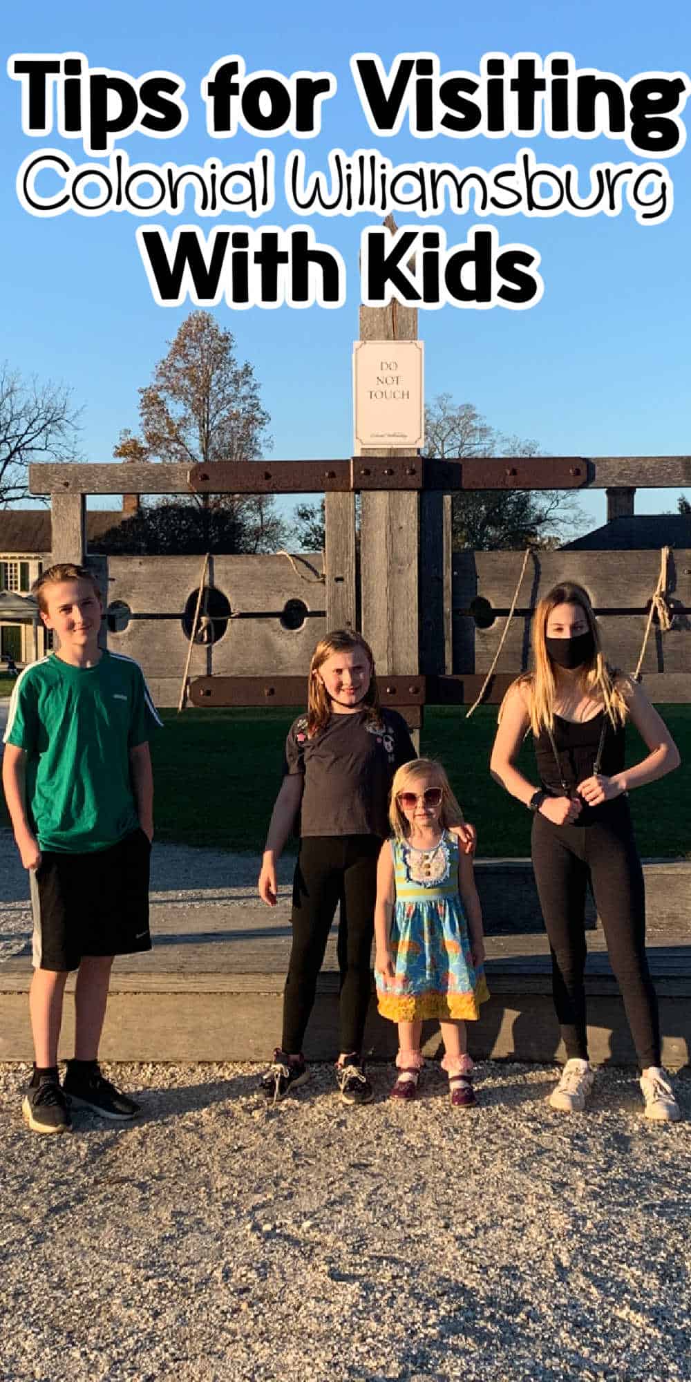 Tips for Exploring Colonial Williamsburg With Kids