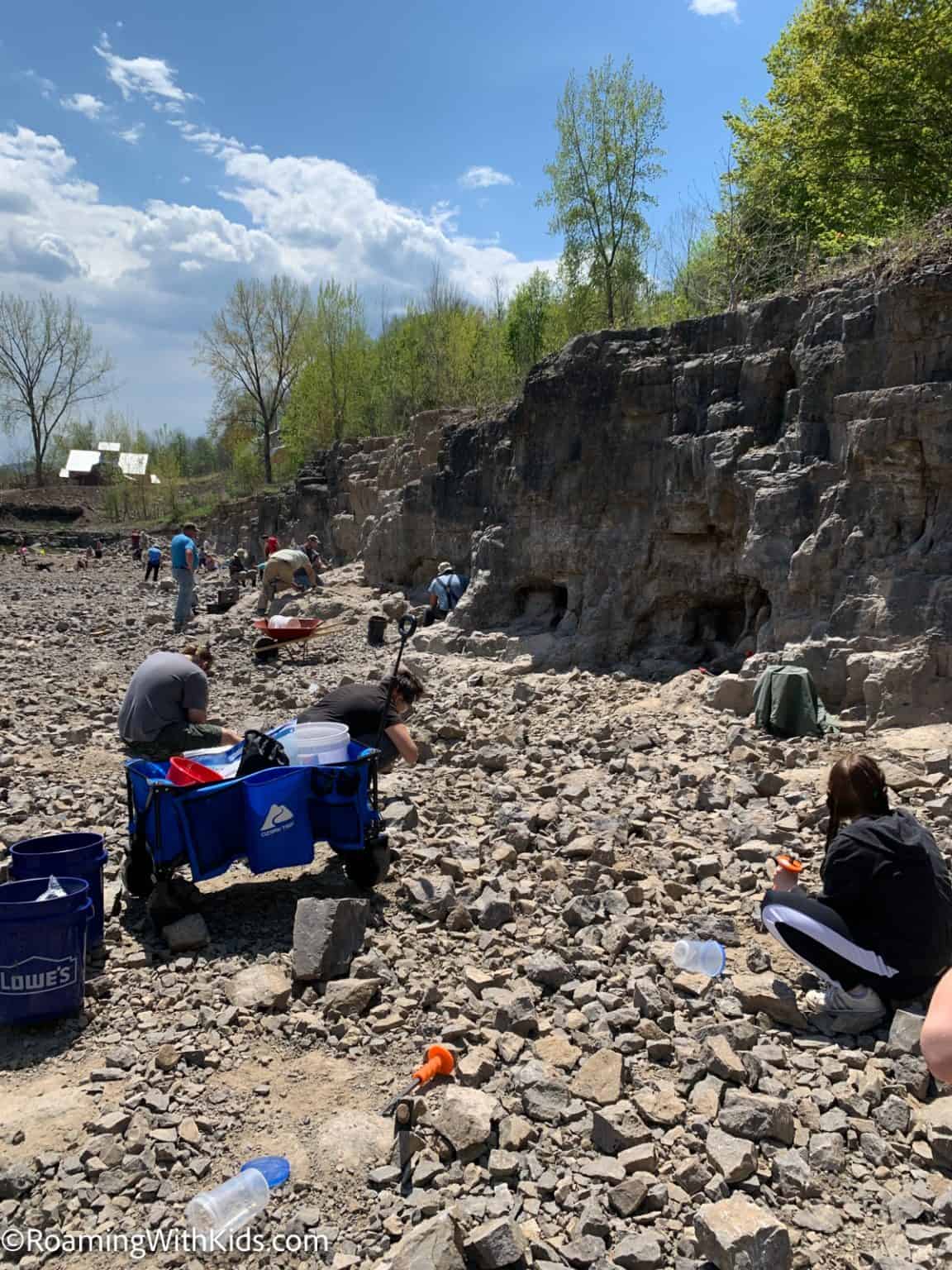 Mining for Herkimer Diamonds with Kids - Roaming With Kids