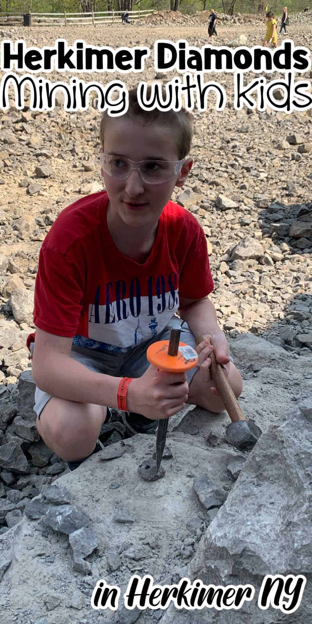 Mining for Herkimer Diamonds with Kids - Roaming With Kids