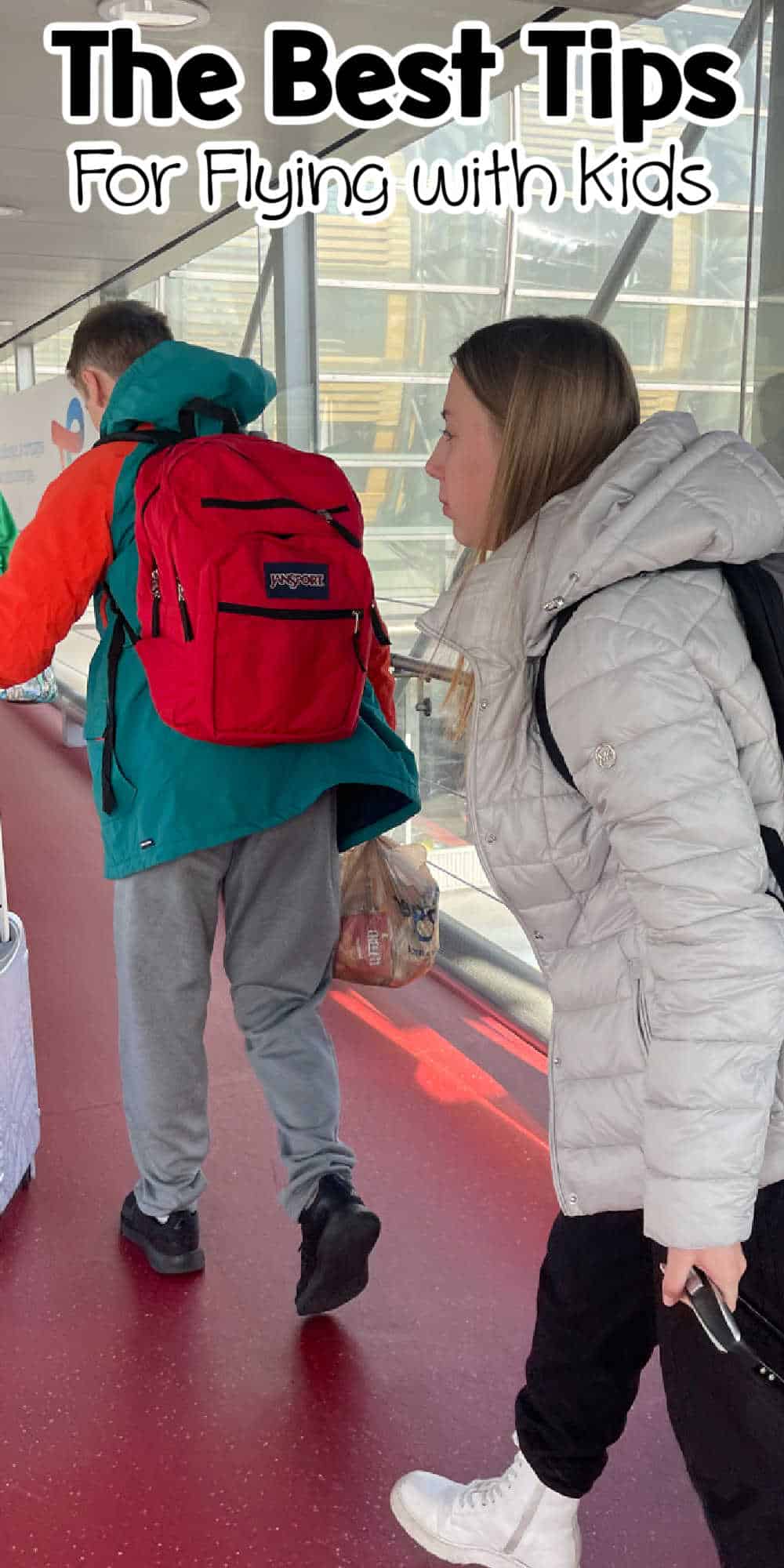 Tips for Flying with Kids (From a Mom with 4 kids)