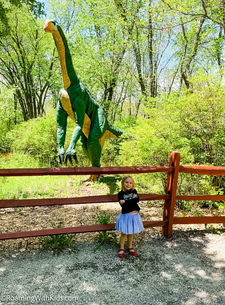 The Dinosaur Place in Connecticut - Roaming With Kids