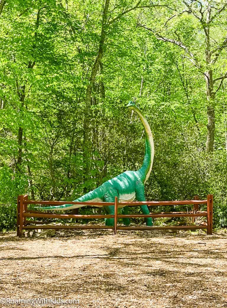 The Dinosaur Place in Connecticut - Roaming With Kids